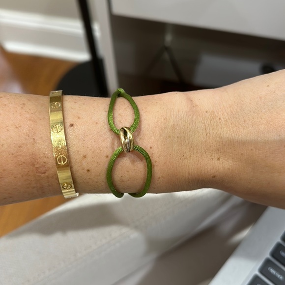 Cartier | Jewelry | Authentic Trinity Cord Bracelet Cartier | Poshmark